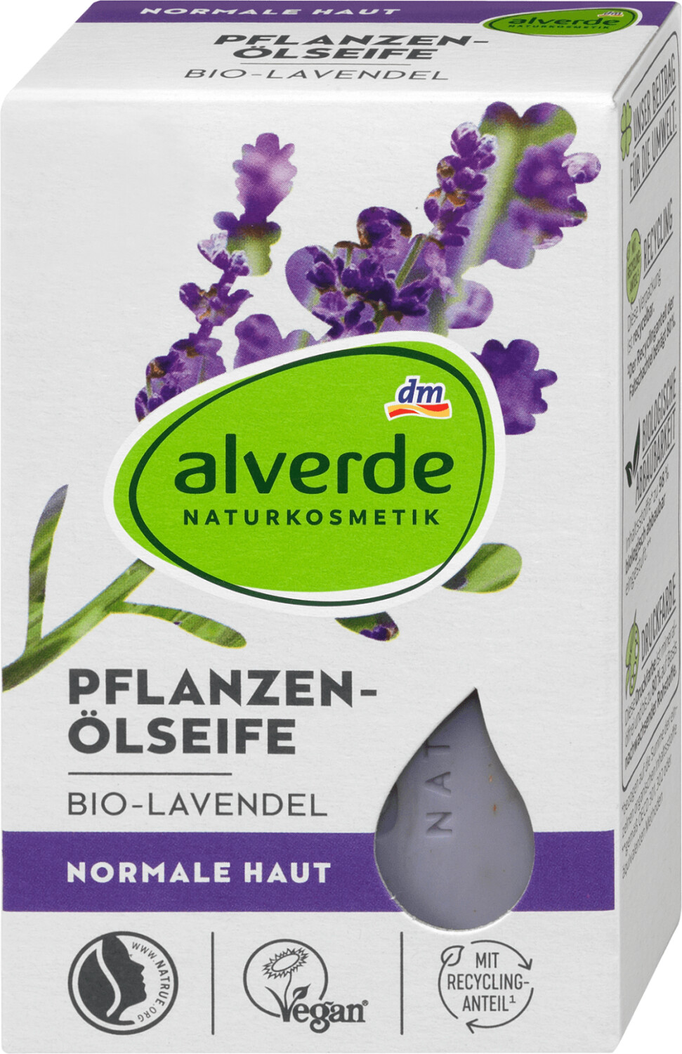 Alverde Bio-Lavendel Seifenstück (100g) ab 0,95 € | Preisvergleich bei ...