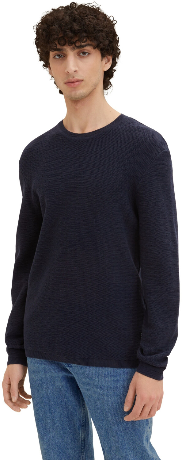 Tom Tailor Denim Basic Strickpullover (1035320-10668) sky captain blue ab 24,99 ...