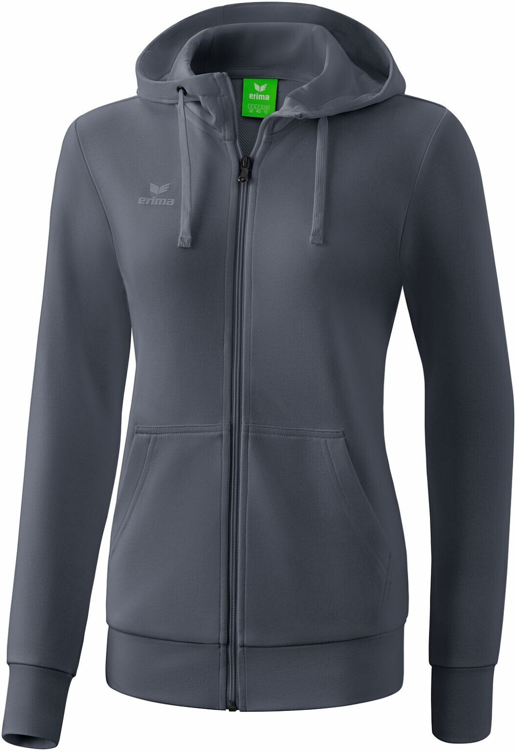 Erima Basic Hooded Jacket Women (2072) Slate Grey au meilleur prix sur idealo.fr