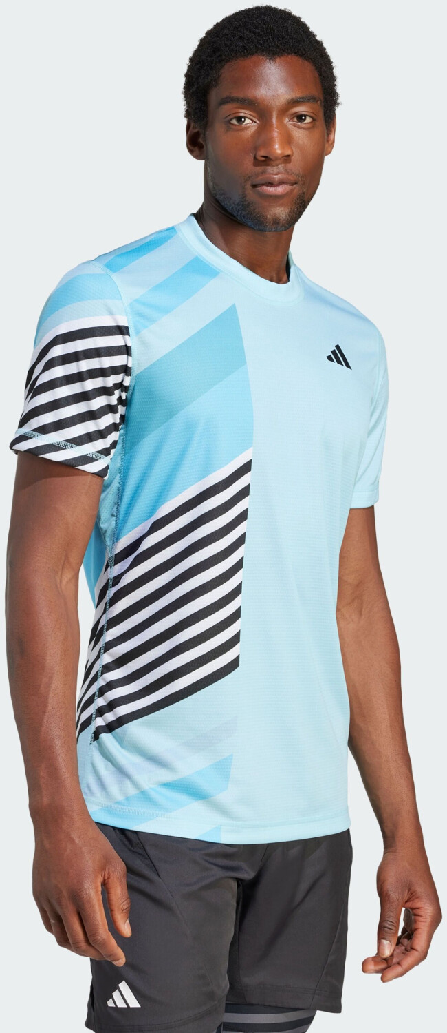 Adidas Tennis HEAT.RDY FreeLift Pro T-Shirt Light Aqua (IK7111) ab 48 ...