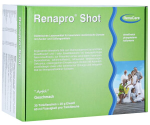 RenaCare NephroMed Renapro Shot Apfel flüssig (30x60ml) ab 93,46 ...