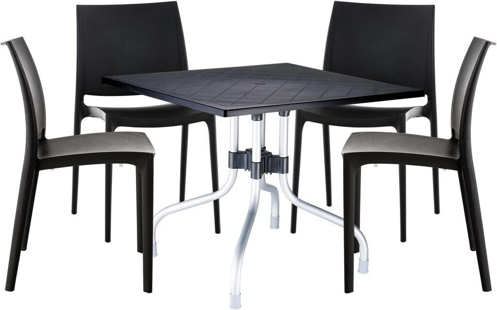 CLP 4er Sitzgruppe Cento schwarz (321901) ab 281,99 € | Preisvergleich ...