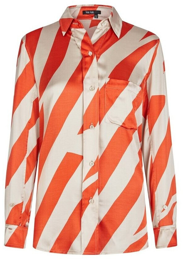 Marc Aurel Hemdbluse mit Diagonal-Blockstreifen (6136_1001_93229-42561 ...