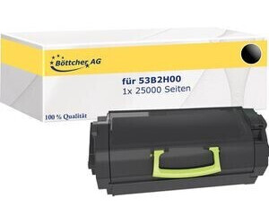 Böttcher-AG kompatibel für Lexmark 53B2H00 25000 Seiten schwarz ab 136 ...