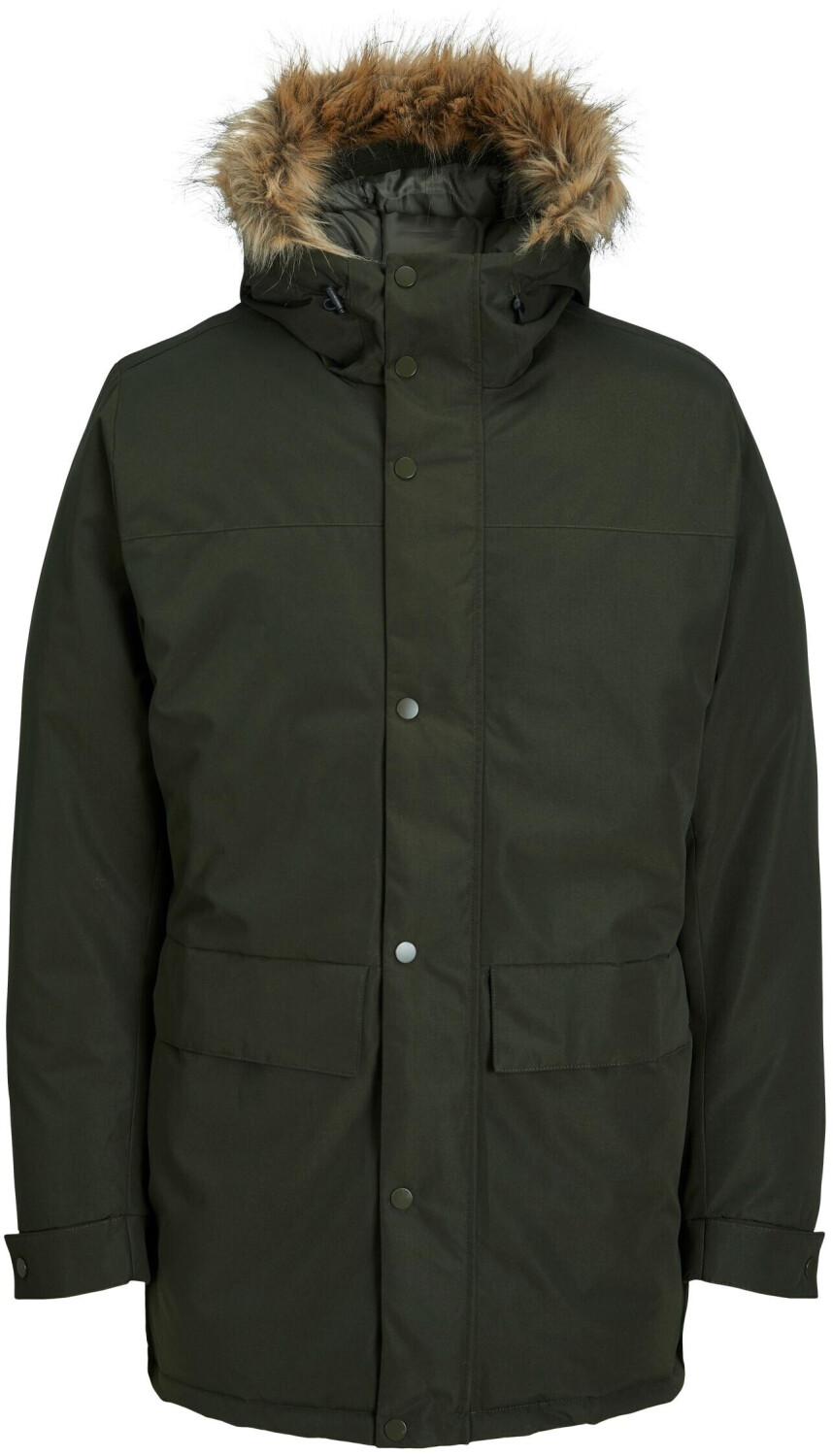 Jack & Jones Jjchamp Parka Jacket Faux Fur (12236096-4227951) rosin ab ...