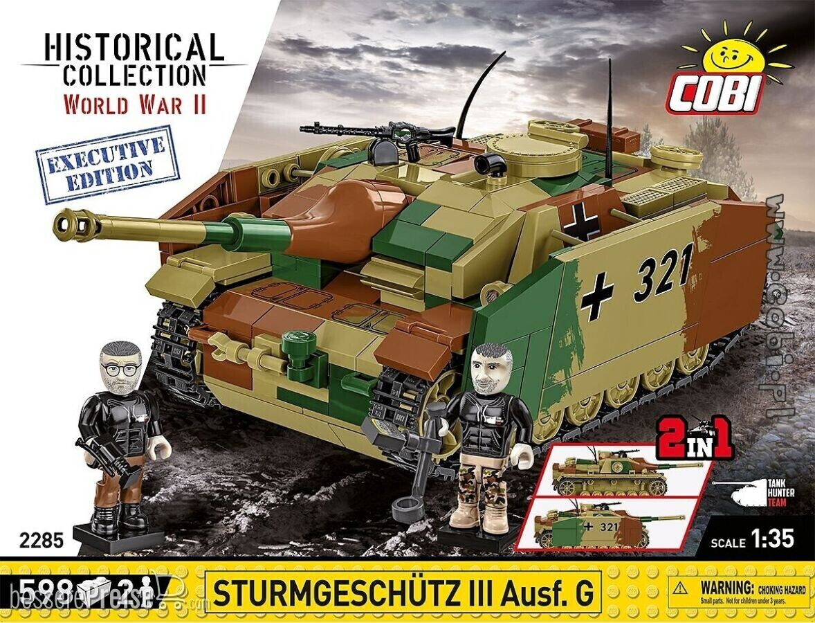 Cobi Assault Gun III Ausf.G - Executive Edition (2285) au meilleur prix ...