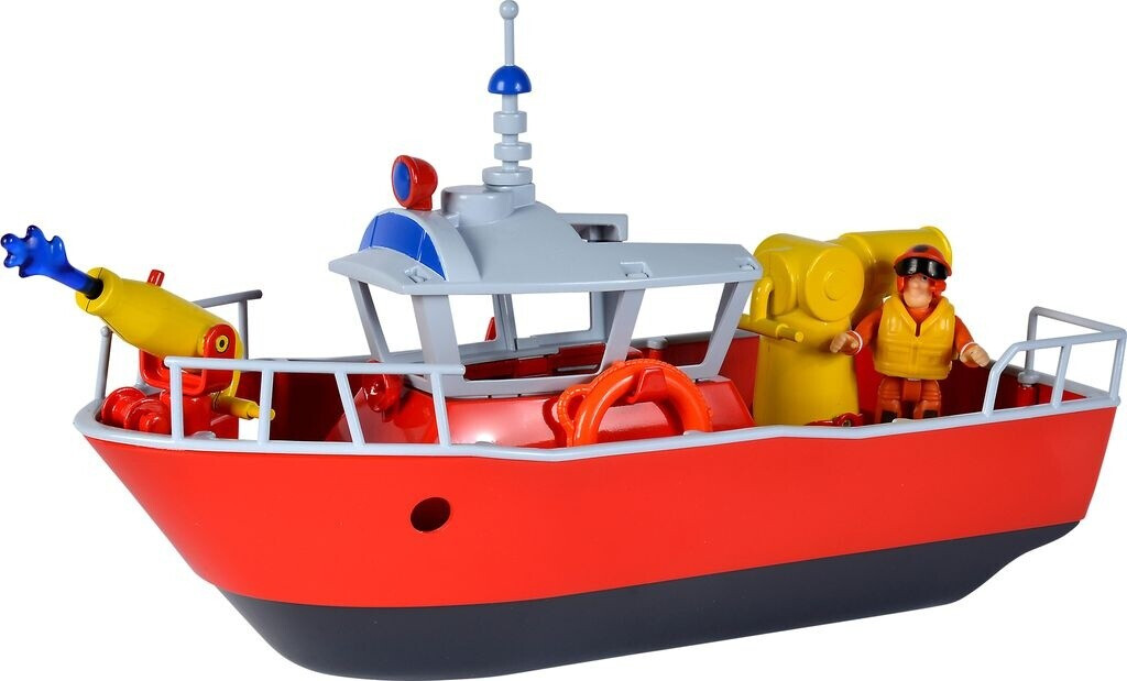 Fireman Sam Figures Simba 109252580 - Firefighter Sam Fire Boat Titan ...