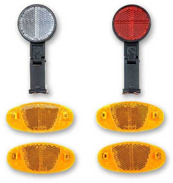 Cube Rfr Reflector Kit For Brake/fork Mounting Stvzo (13677) Golden ab ...