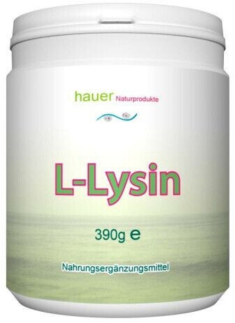 Hauer Naturprodukte L-Lysin Pulver (390g) ab 34,80 € | Preisvergleich ...
