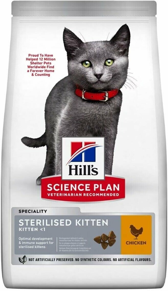 Hill's Science Plan Feline Sterilised Kitten Chicken ab 5,85 ...