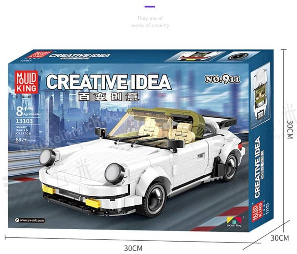 Mould King Classic 911 TARGA Sports Car Model (13103) ab 45,00 ...