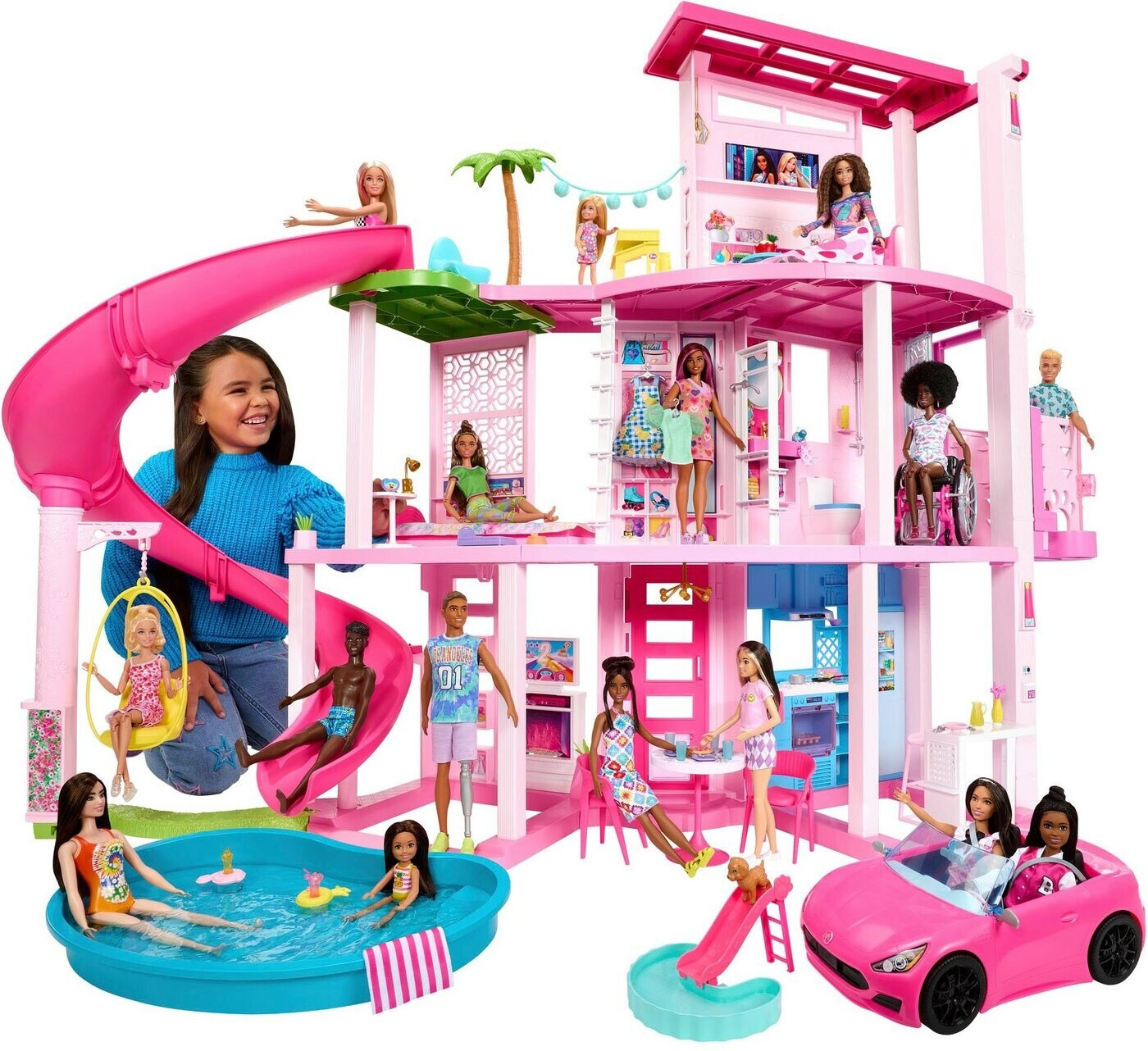 Buy Barbie The Movie Dream House Pool Party 75pcs. (HMX10) from £159.99 ...