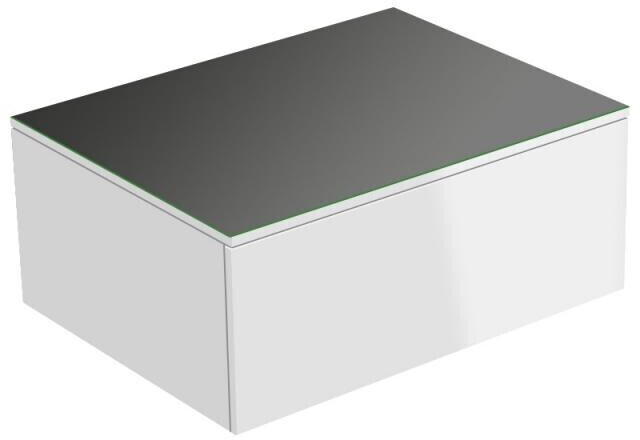 KEUCO Edition 400 Sideboard 31741, mit 1 Auszug, 700 x 289 x 535 mm, Korpus/Front: Weiß ...