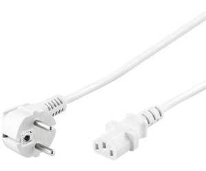 PremiumCord Stromkabel 0,5m weiss (KPSP05W) ab 1,95 € | Preisvergleich ...