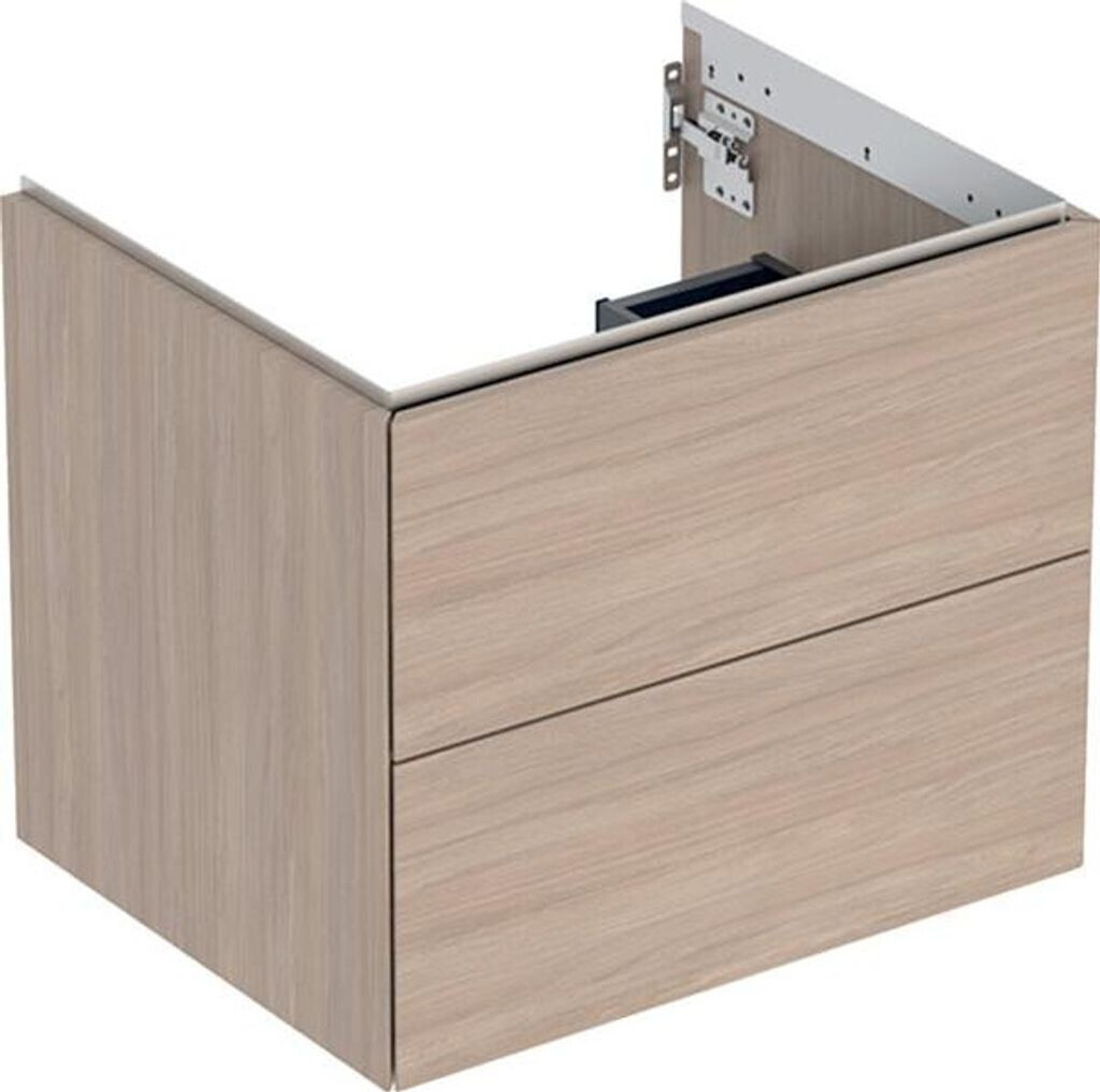 Geberit ONE vanity unit for washbasin with 2 drawers 59.2 x 50.4 x 47 ...