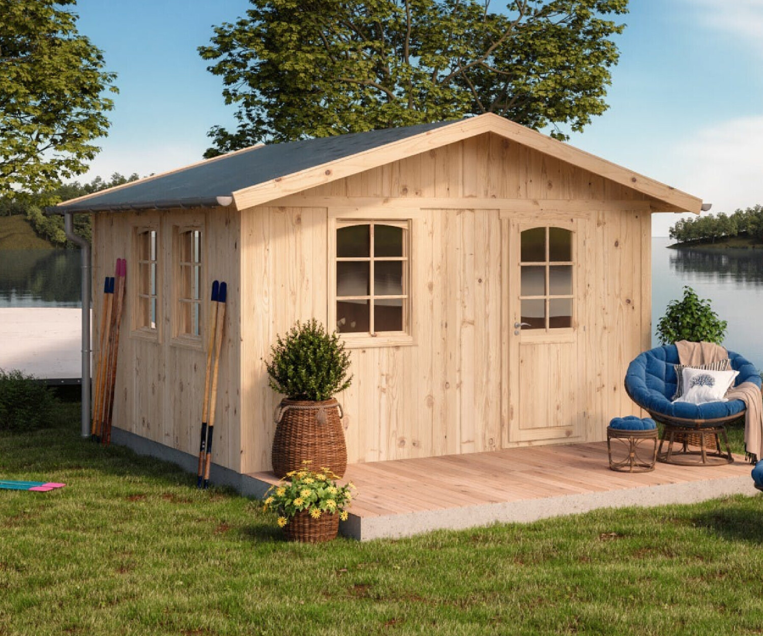 Polhus Gartenhaus Vendela (PH.1.00016) ab 3.890,00 € | Preisvergleich ...