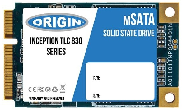 Buy Origin Storage Inception TLC830 Pro SATA III mSATA from £36.97 ...