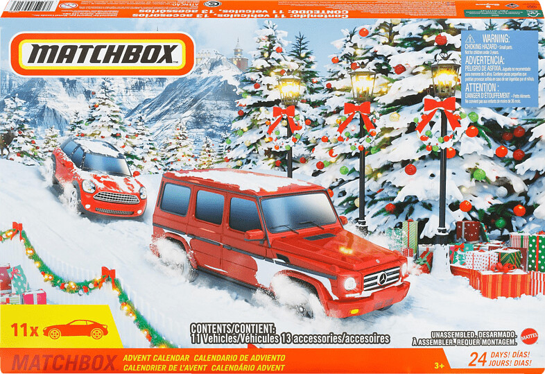 Stilvolle Matchbox Adventskalender 2023 Fotos