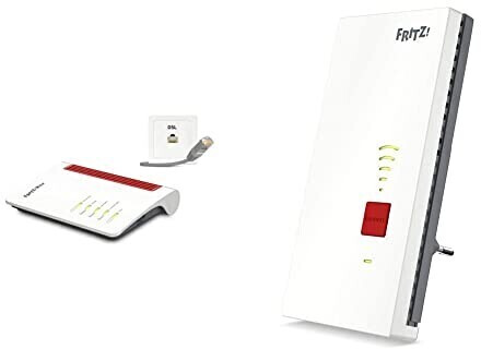 AVM FRITZ!Box 7510 + FRITZ!WLAN Mesh Repeater 2400 ab 183,89 ...