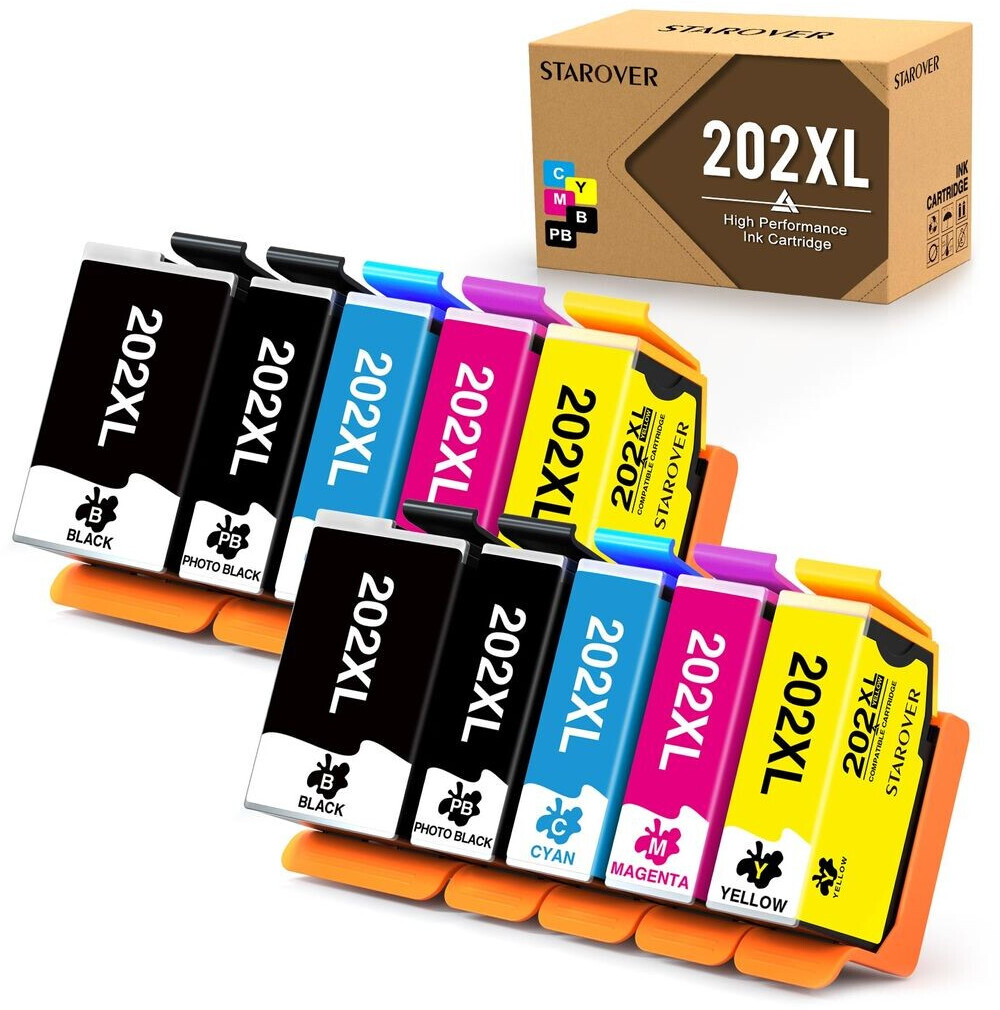 Starover ersetzt Epson 202XL 10er Pack ab 19,50 € | Preisvergleich bei ... Starover ersetzt Epson 202XL 10er Pack ab 19,50 € | Preisvergleich bei ...