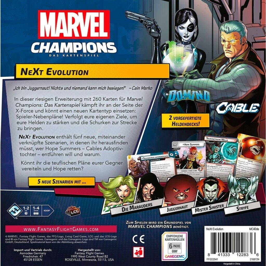 Marvel Champions: Das Kartenspiel - NeXt Evolution (DE) ab 31,79 ...
