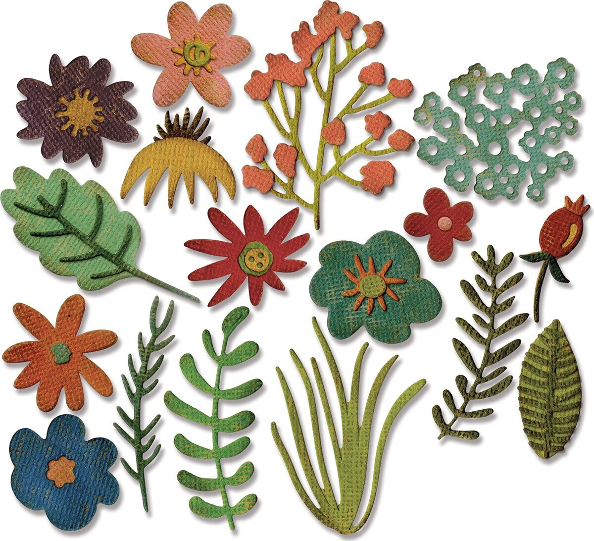 Sizzix Thinlits Die Set Funky Floral by Tim Holtz ab 19,99 € | Preisvergleich bei idealo.de