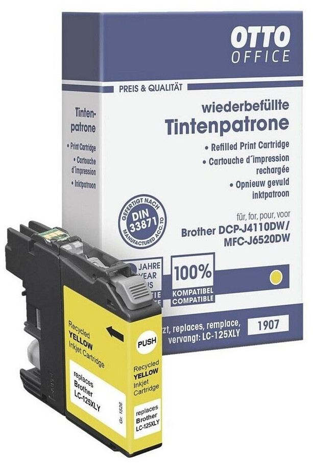 Otto Office ersetzt Brother LC-125XLY gelb ab 15,49 € | Preisvergleich ... Otto Office ersetzt Brother LC-125XLY gelb ab 15,49 € | Preisvergleich ...