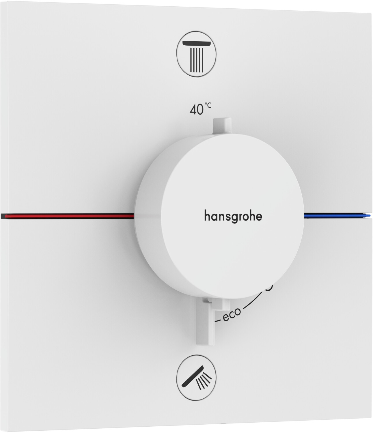Hansgrohe ShowerSelect Comfort E Thermostat Unterputz mattweiß ...