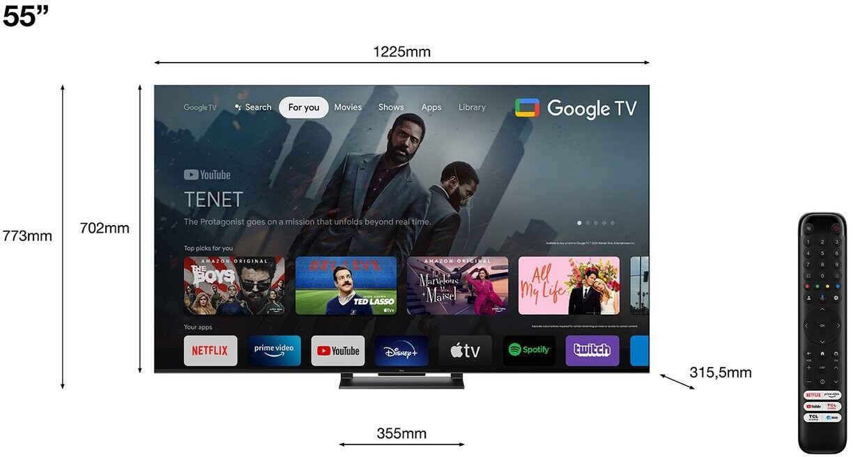 TCL C749 2023 ab 849,00 € | Preisvergleich bei idealo.de