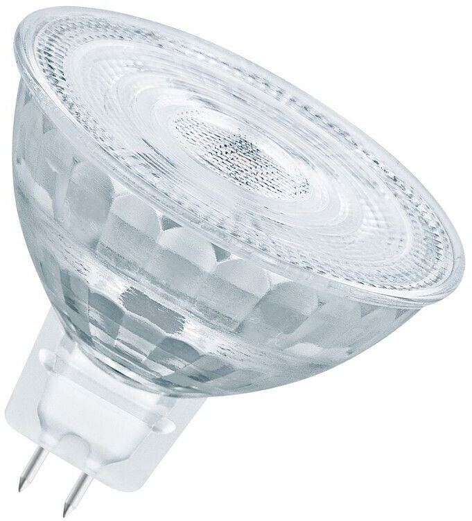 Osram LED Spot Strahler MR16 Superstar Plus GU5.3 5W 350lm warmweiss 2700K 36° dimmbar 90Ra wie ...