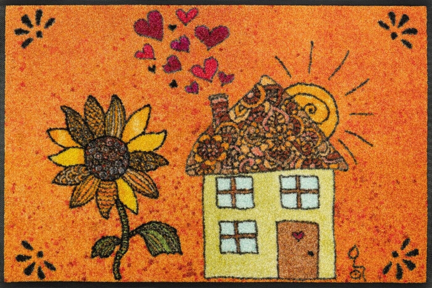 Wash+Dry Fußmatte waschbar Sonnenhaus 50 x 75 cm ab 32,01 ...