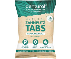 happybrush Dentural Zahnputztabs (84 Stk.) ab 2,95 € | Preisvergleich ...