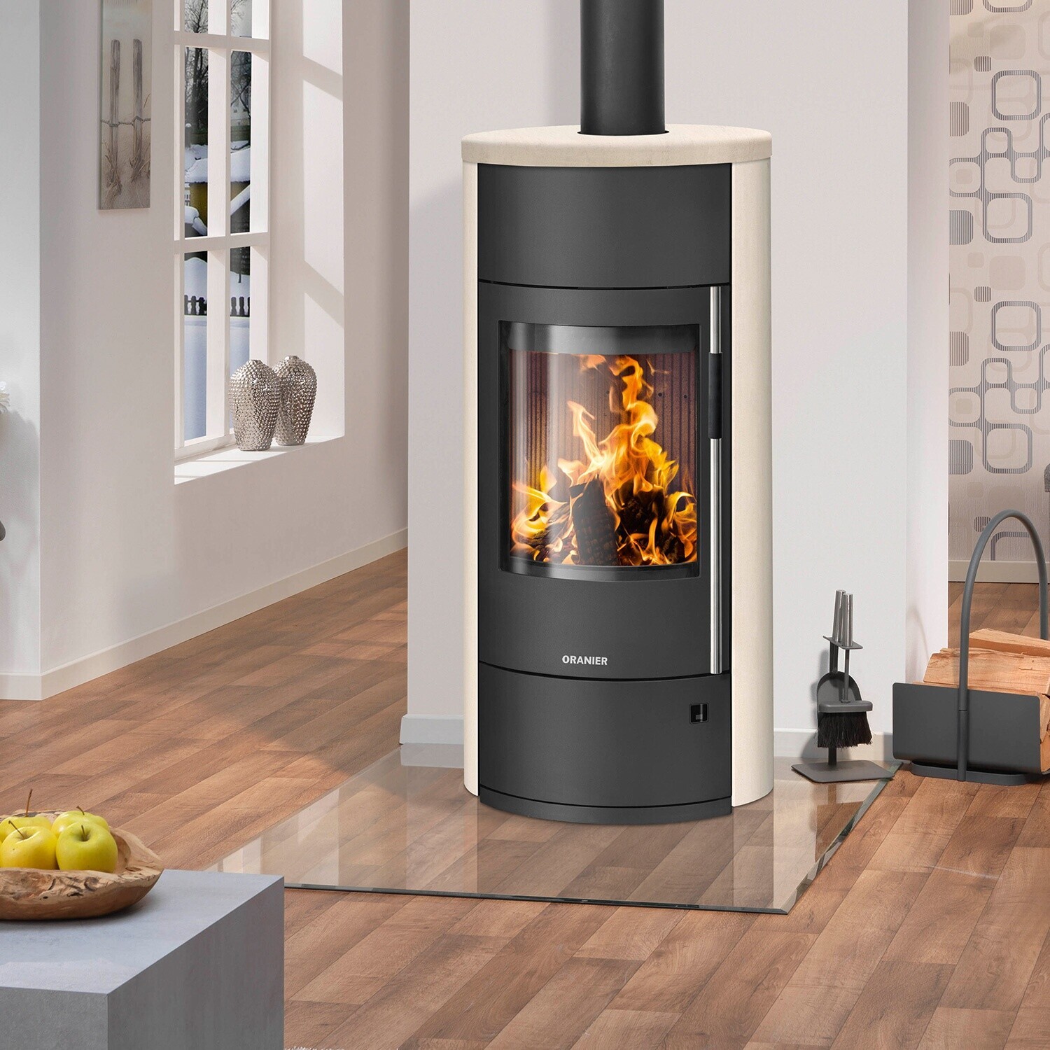 Oranier Polar Neo Vantage W+ Kaminofen ab 3.239,64 € | Preisvergleich ...