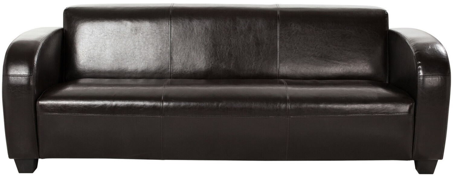 Primo Sofa 3-sitzig Leder Sofa Charline braun 200x68x84 cm ab 499,00 ...