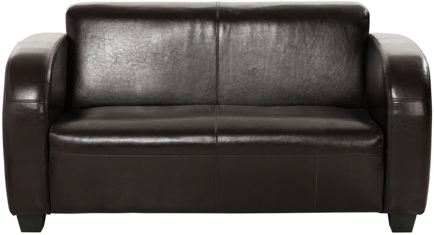 Primo Sofa 2-sitzig Leder Sofa Charlize braun 143x68x84 cm ab 349,00 ...
