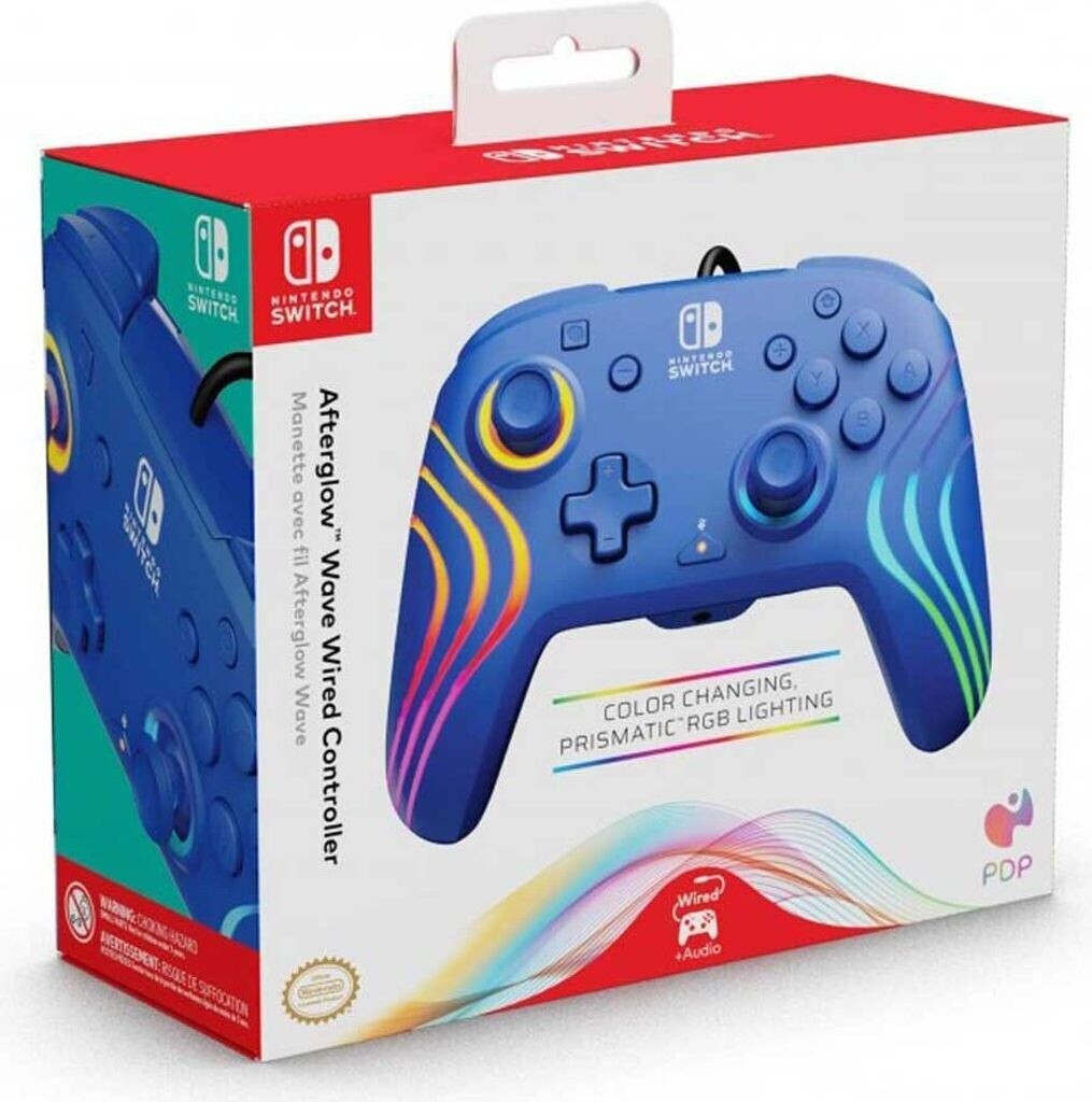 PDP Nintendo Switch Afterglow Wave Blue Wired Controller ab 29,99 ...
