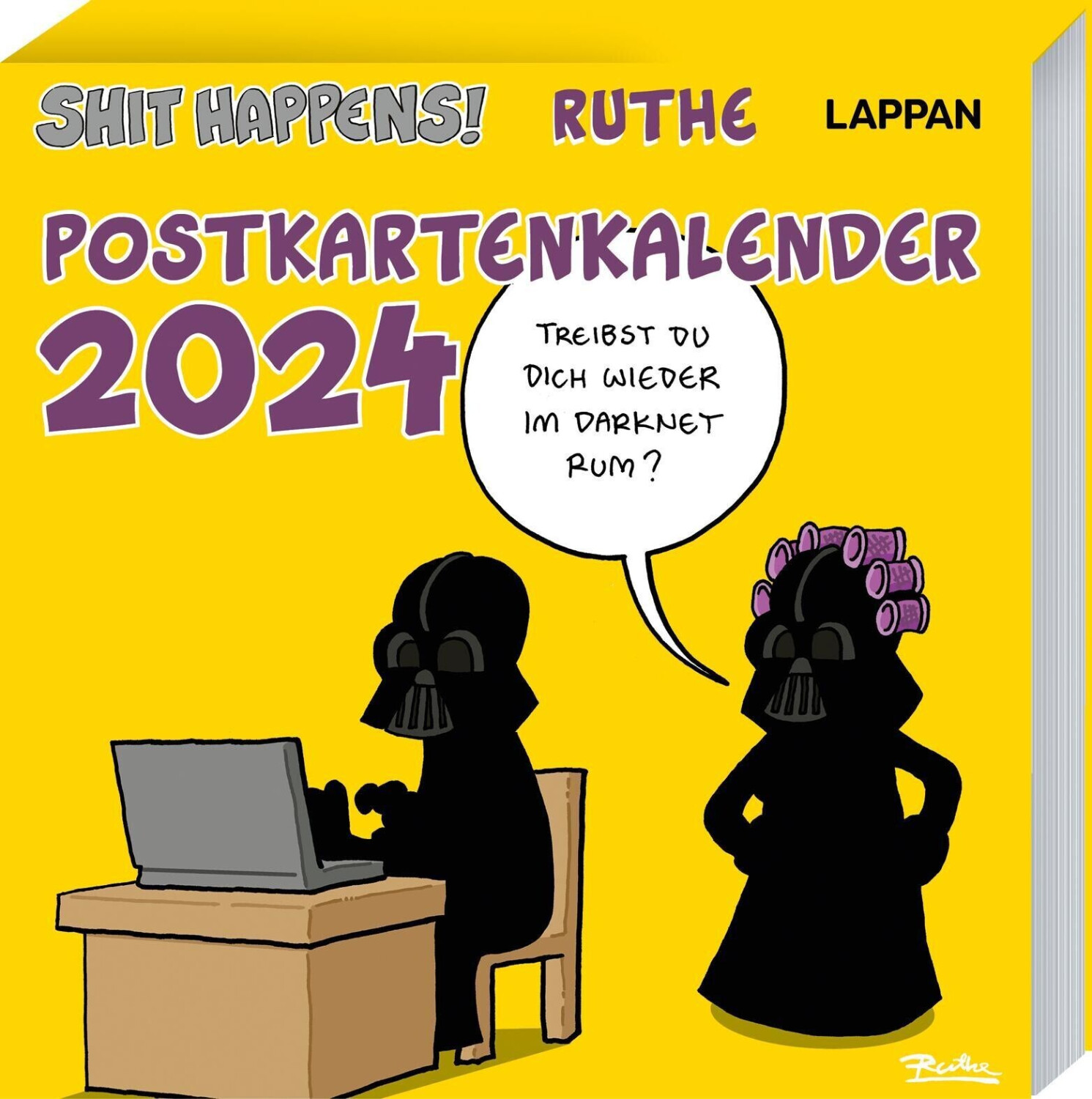 Lappan Ruthe Ralph: Shit happens! Postkartenkalender 2024 ab 14,00 ...