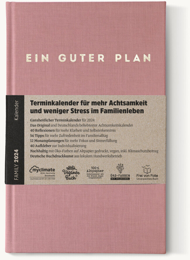 EGP Verlag GmbH Ein guter Plan Family 2024 altrosa ab 17,90 ...