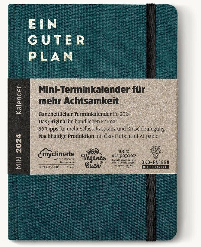 EGP Verlag GmbH Ein guter Plan Mini 2024 Petrol ab 16,95 ...