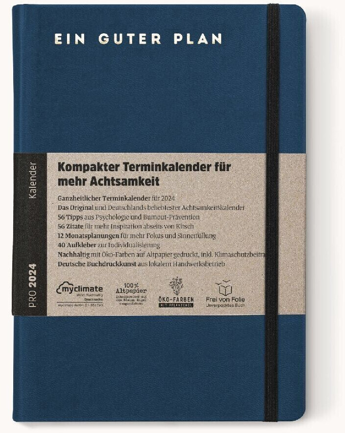 EGP Verlag GmbH Ein guter Plan Pro 2024 Blau ab 29,13 ...