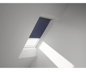 Velux Sichtschutzrollo Uni Blau 9050 78x180 cm (MK12) Elektro GGU ab ...