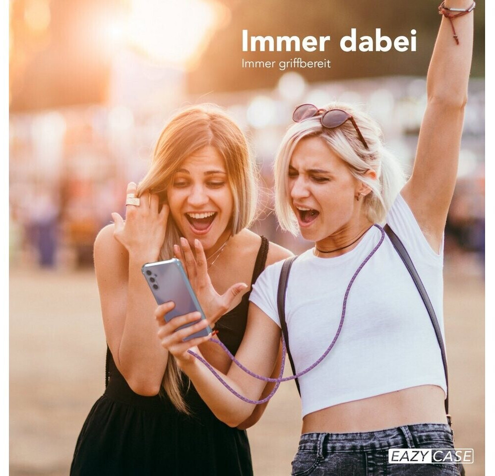Eazy Case Hülle mit Kette für Samsung Galaxy A34 6,6 Zoll ...