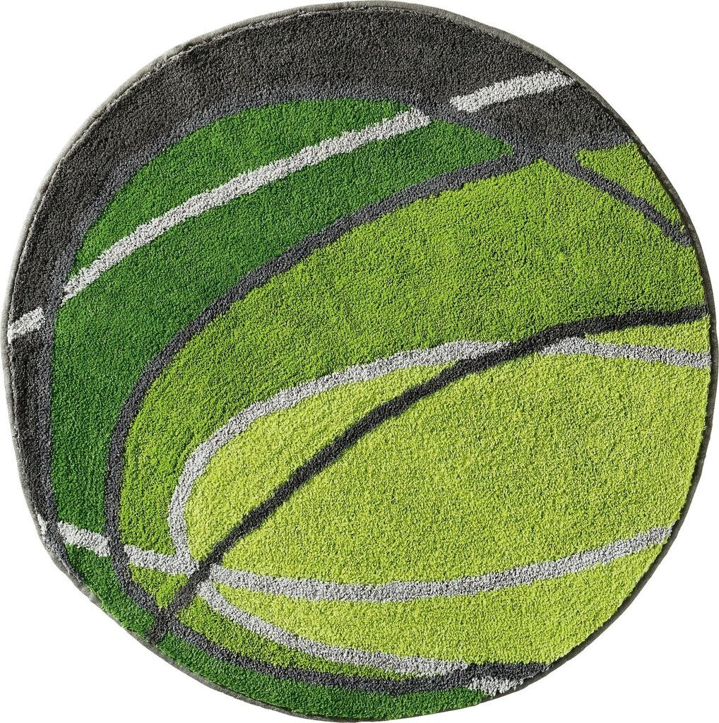 REDBEST Badematte Lynn gruen/grau rund: 90 cm Ø ab 39,99 ...