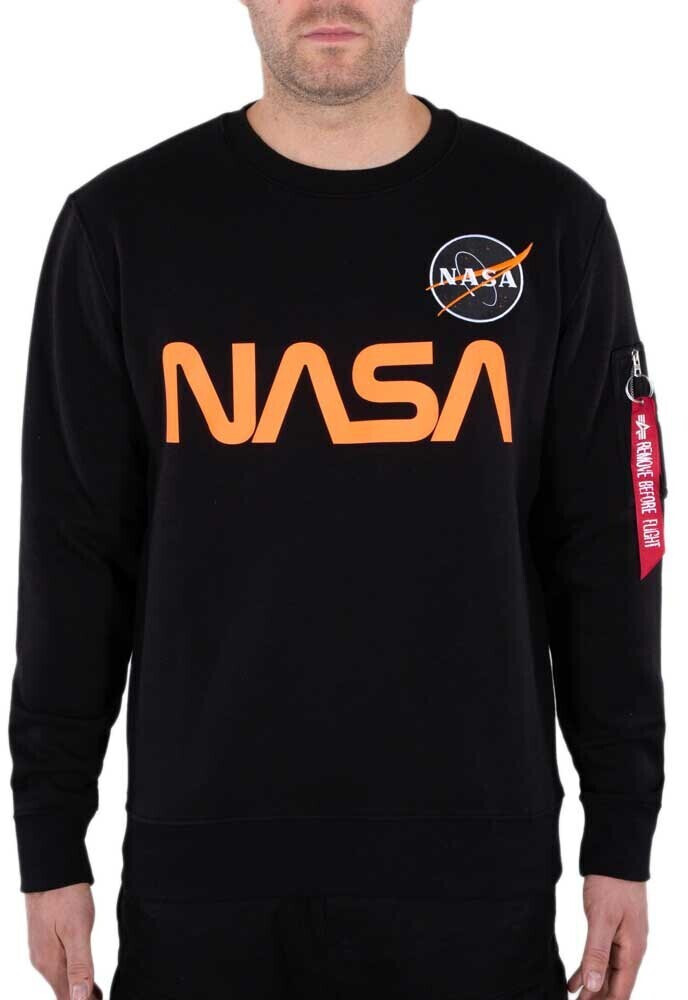 Alpha Industries Nasa Reflective Sweatshirt (178309) schwarz ab 60,00 ...