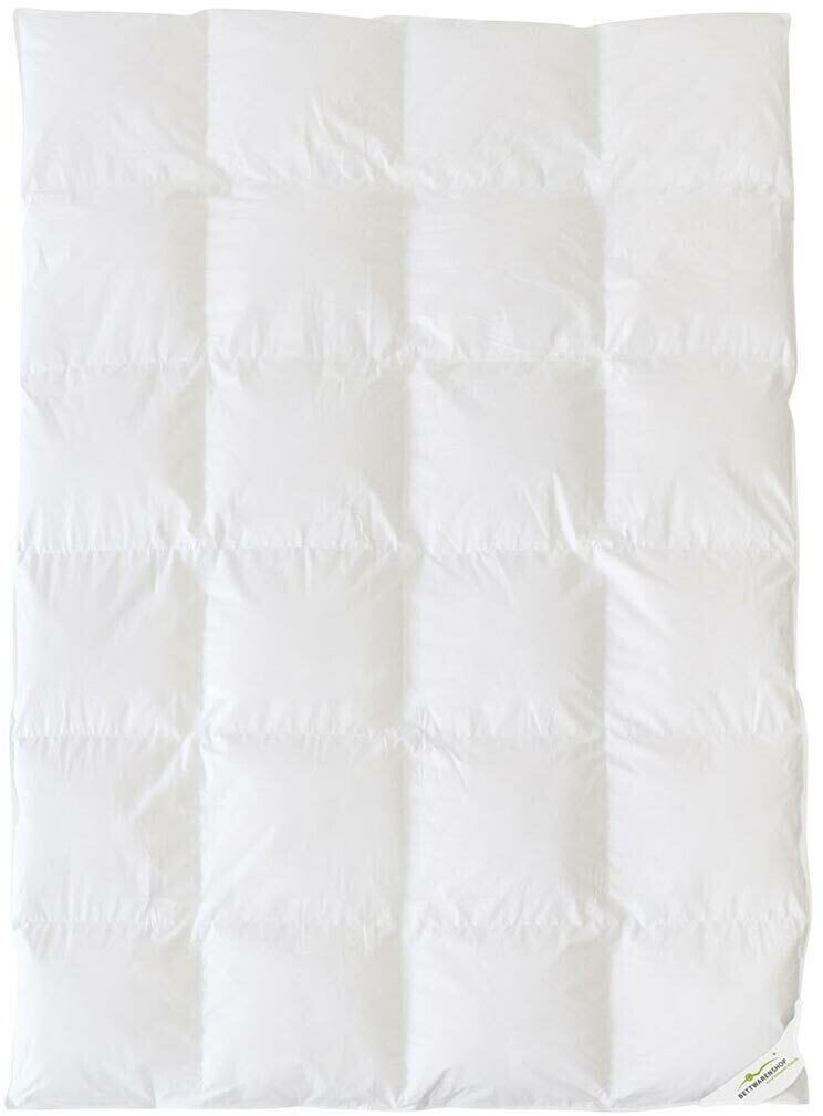 BettwarenShop Daunendecke Zirbe extra leicht 65% Daunen 25% Zirbe 10% Federn 155x220 cm ab 159 ...