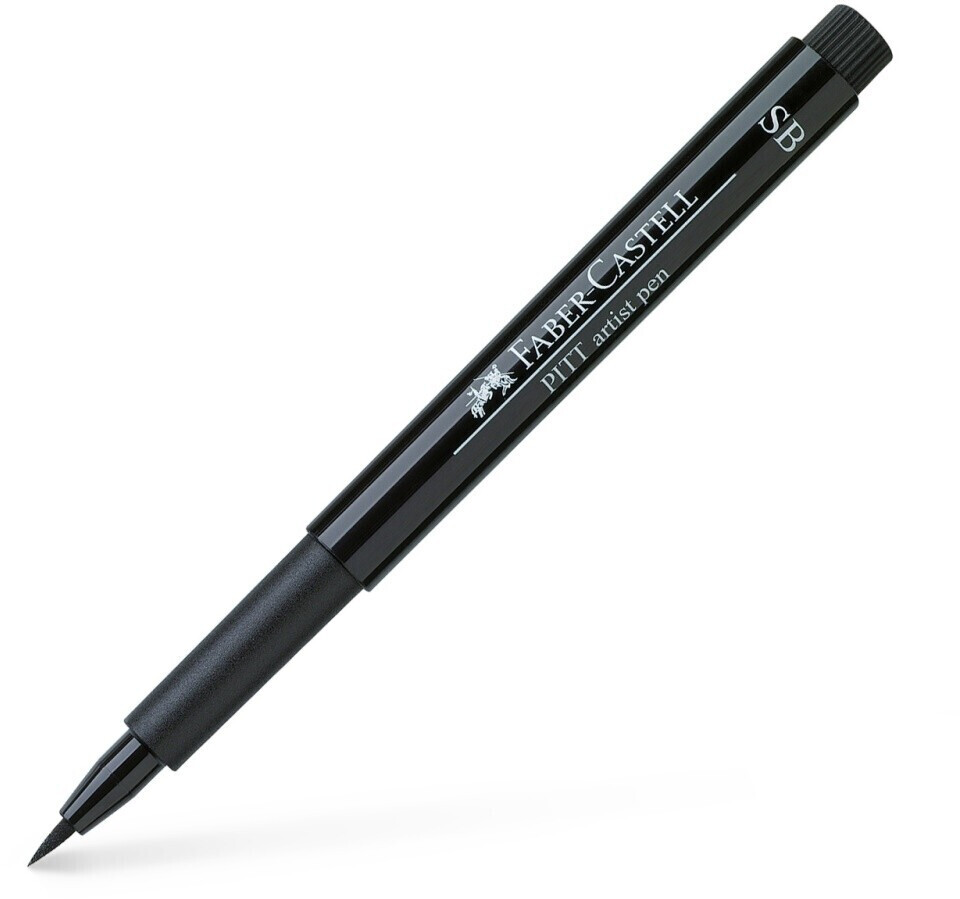 Faber-Castell PITT artist pen Soft Brush SB schwarz (167891) ab 2,99 ...