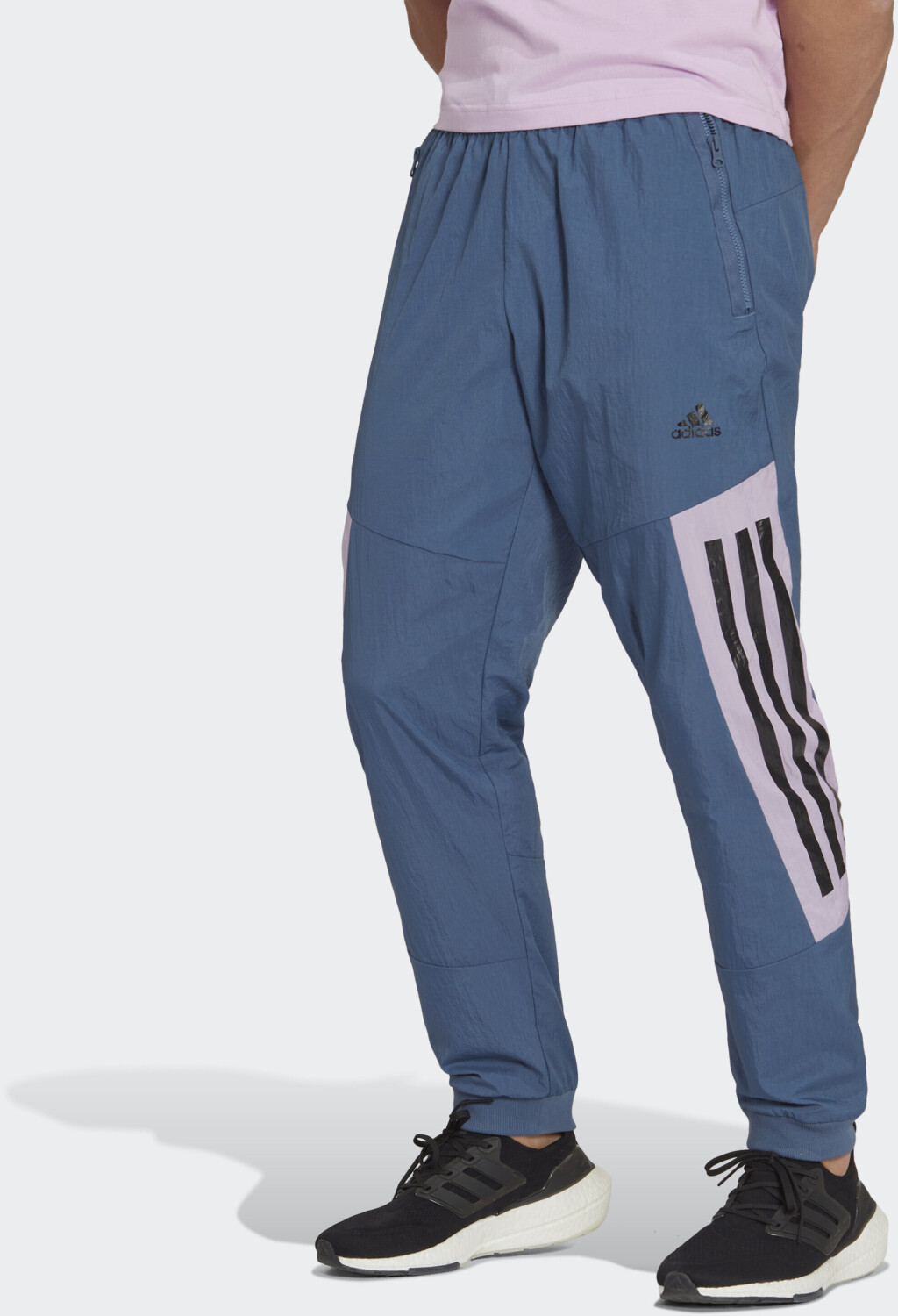Adidas Man Future Icons 3-Stripes Woven Pants wonder Steel (HK2142) ab ...