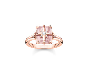 Thomas Sabo Ring Stein rosa mit Stern (TR2288-417-9) ab 69,00 ...