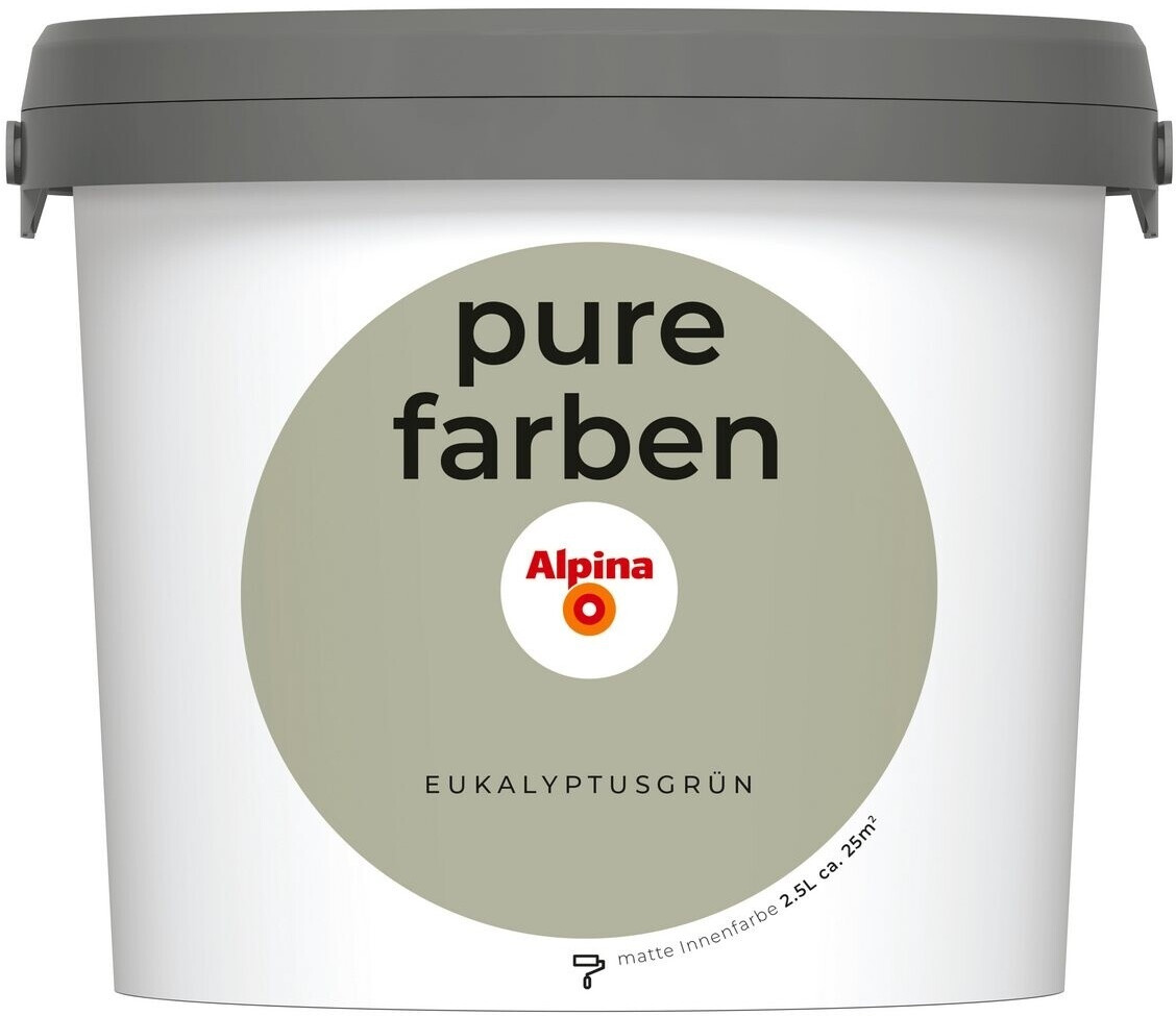 Alpina Farben pure farben 2,5l eukalyptusgrün ab 29,99 € | Preisvergleich bei idealo.de