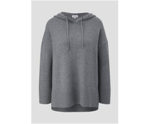 S.Oliver Strickpullover mit verlängertem Rückensaum (2141802) grau ab ...